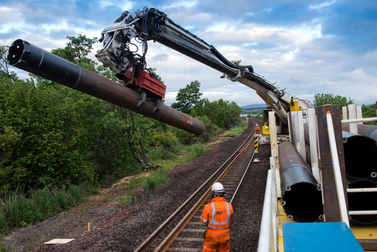 SB Rail successfully completes EGIP electrification piling works - SB Rail