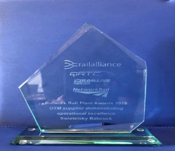 SB Rail wins operational excellence award - SB Rail